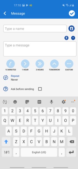 How to Schedule Text Messages on Android in 2022 | Beebom