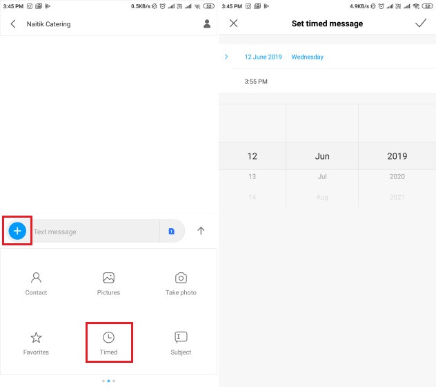 How to Schedule Text Messages on Android in 2022 | Beebom