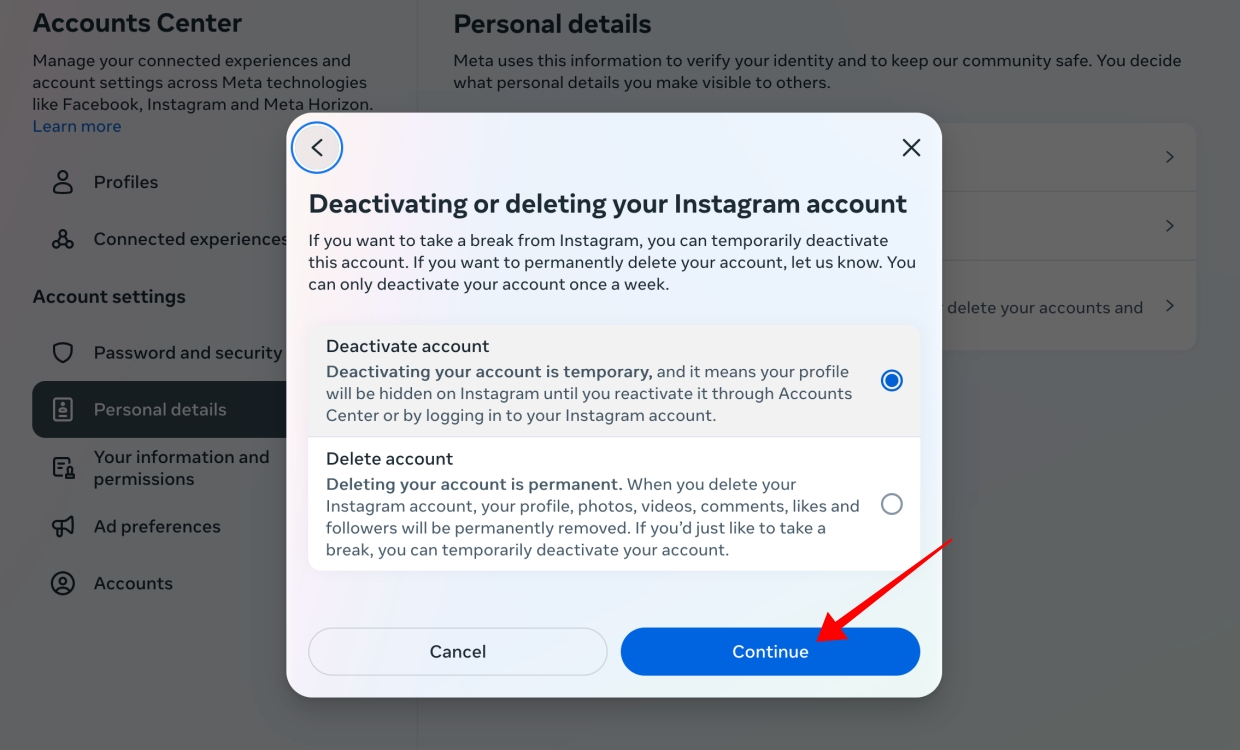 How to Deactivate Your Instagram Account | Beebom