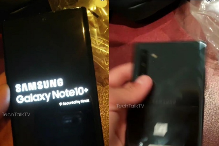 Samsung Galaxy Note 10+ Real-Life Images Leaked Online | Beebom