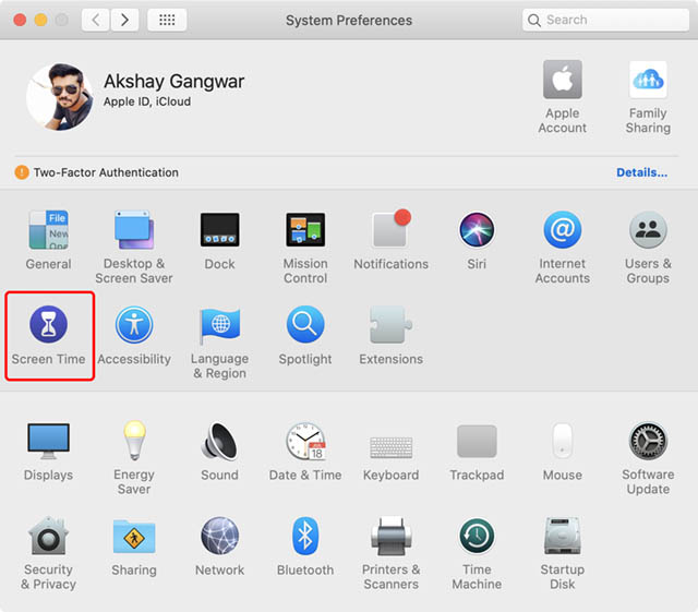 Howw to Turn on Screen Time on Mac | Beebom