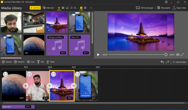 Icecream Video Editor: Lightweight and Free Video Editor | Beebom