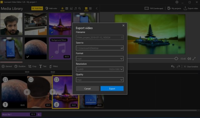 Icecream Video Editor: Lightweight and Free Video Editor | Beebom