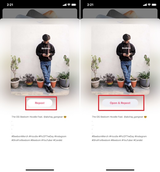 How to Repost on Instagram with Ease in 2020 | Beebom