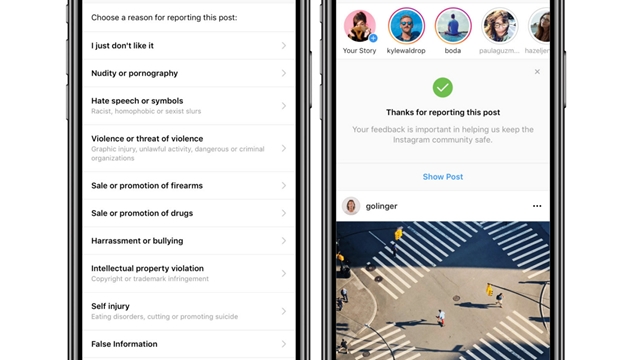 Users in the US Can Now Report False Information on Instagram