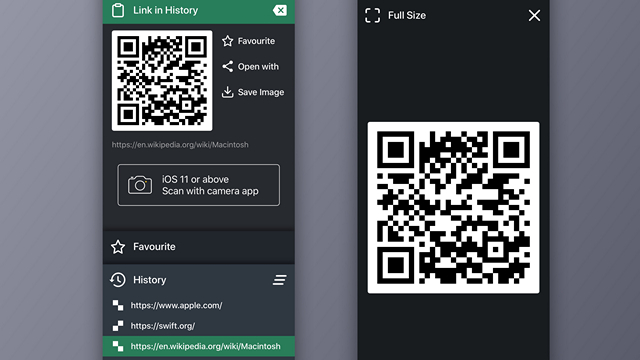 This iOS App Lets You Share Links by Scanning QR Codes