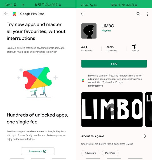 How to Get Google Play Pass in Any Country Right Now | Beebom