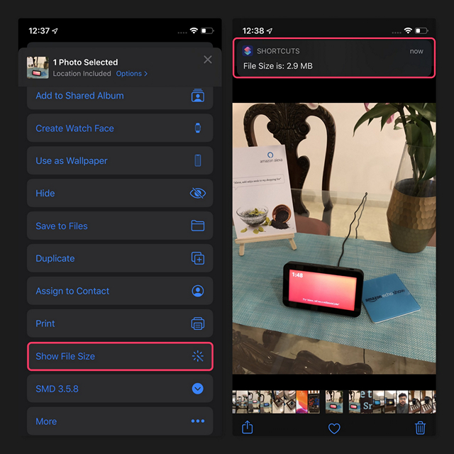 How to Easily Find the Size of Files in iPhone and iPad | Beebom