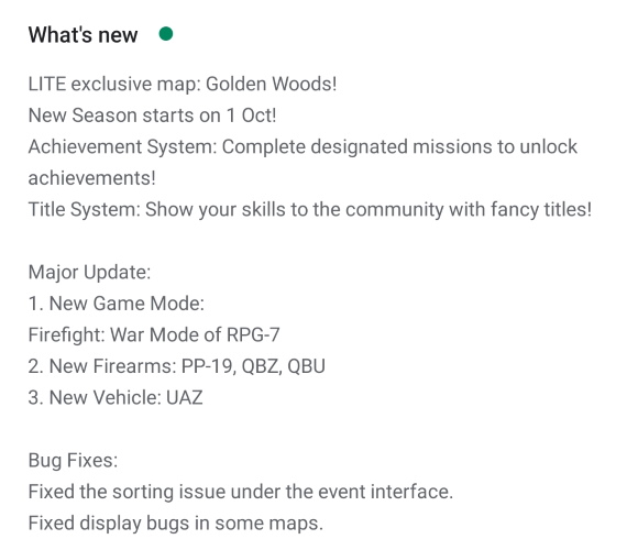 PUBG Mobile Lite Adds New 'Golden Woods' Map, Weapons and Vehicles | Beebom