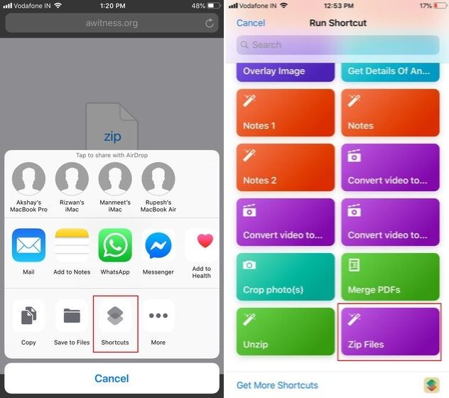 How to Compress and Extract ZIP Files on iPhone and iPad | Beebom