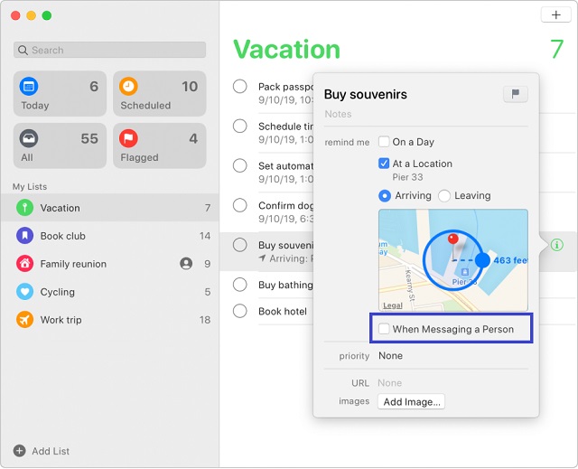 How to Use the ‘Remind Me When Messaging’ Feature on iOS | Beebom