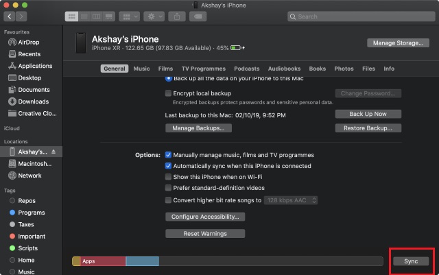 How to Sync iPhone and iPad with Mac | Beebom