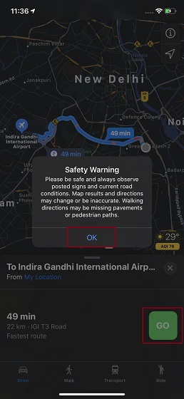 How to Share Your Live Route ETA in Apple Maps on iPhone | Beebom