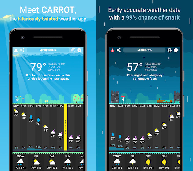 5 Best Funny Weather Apps for iPhone and Android | Beebom