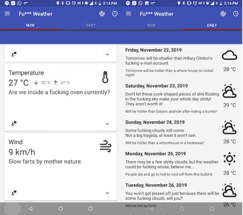 5 Best Funny Weather Apps for iPhone and Android | Beebom