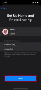 How to Set Up Name and Photo Sharing in iMessage | Beebom