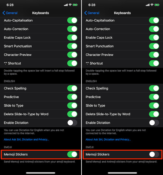 How to Remove Memoji Stickers from Keyboard on iPhone | Beebom