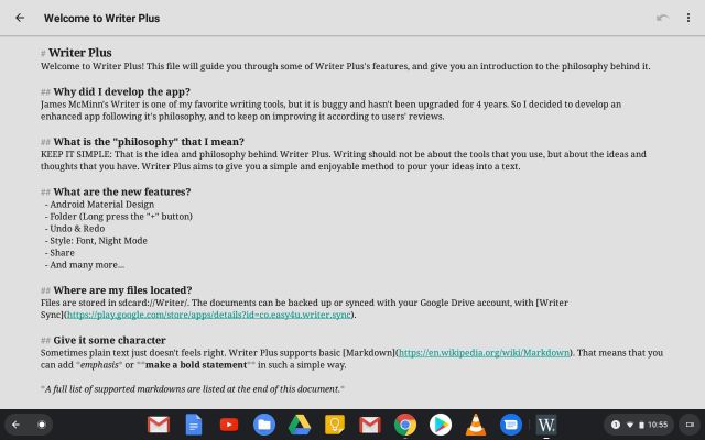 10 Best Writing Apps for Chromebook in 2023 [Offline Support] | Beebom