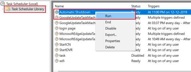 How to Schedule Automatic Shutdown on Windows 10 | Beebom