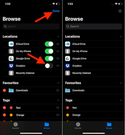 How to Add Third-Party Cloud Apps to Files App on iOS 13 | Beebom