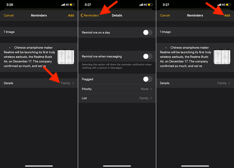 How to Turn Notes into Reminders on iPhone, iPad, and Mac | Beebom