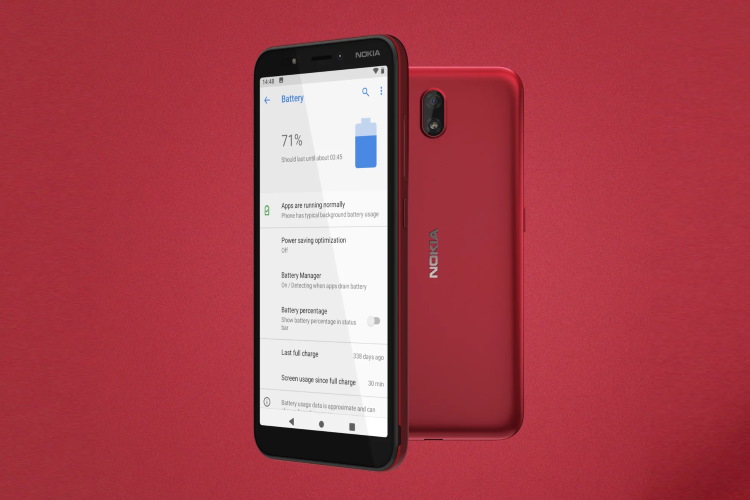 Entry-level Nokia C1 Launched with Android 9 Pie (Go Edition), 3G ...