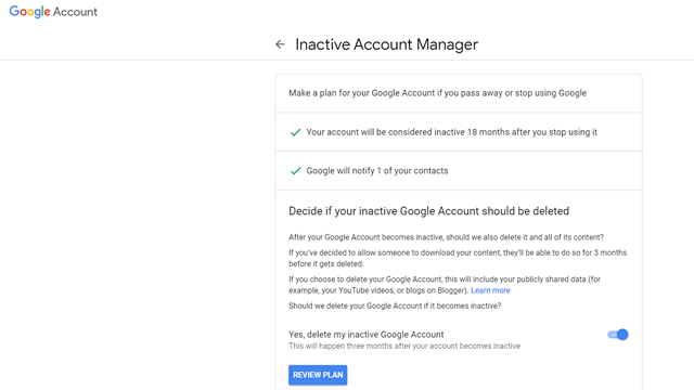 How to Auto-Delete Your Inactive Google Account | Beebom