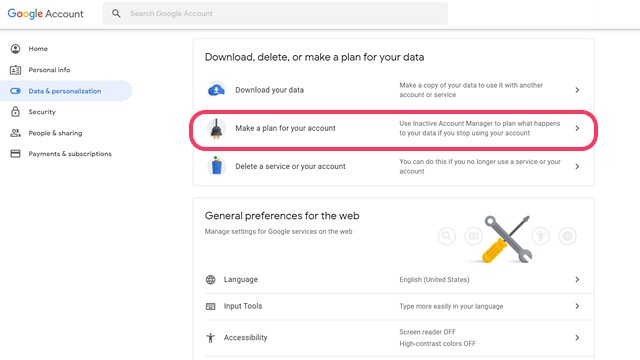 How to Auto-Delete Your Inactive Google Account | Beebom