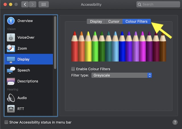 How to Enable Color Filters on Mac for Improved Reading | Beebom