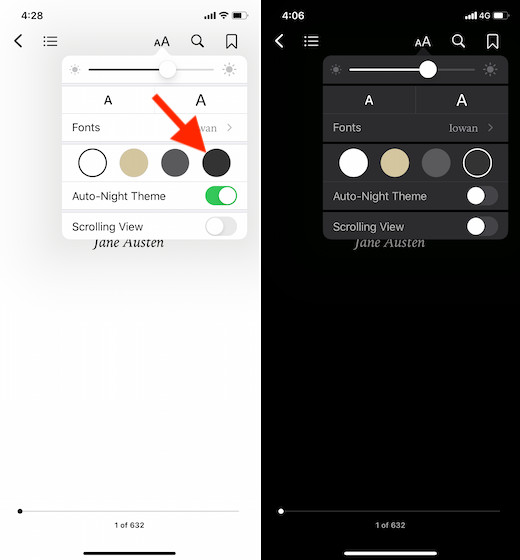 How to Enable Dark Mode in Apple Books on iPhone and Mac | Beebom