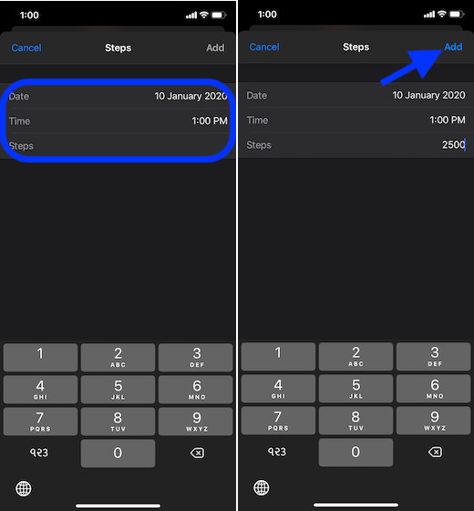 How to Manually Add Data to Health App on iPhone | Beebom