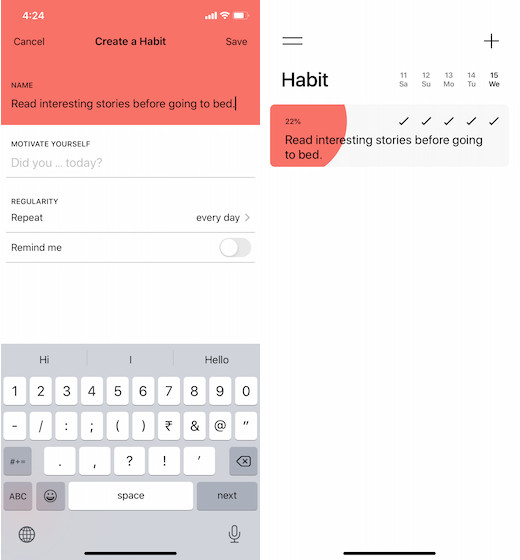 10 Best Habit Tracking Apps for iPhone and Android in 2020 | Beebom