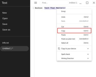 How to Copy and Paste on a Chromebook in 2022 (Explained) | Beebom