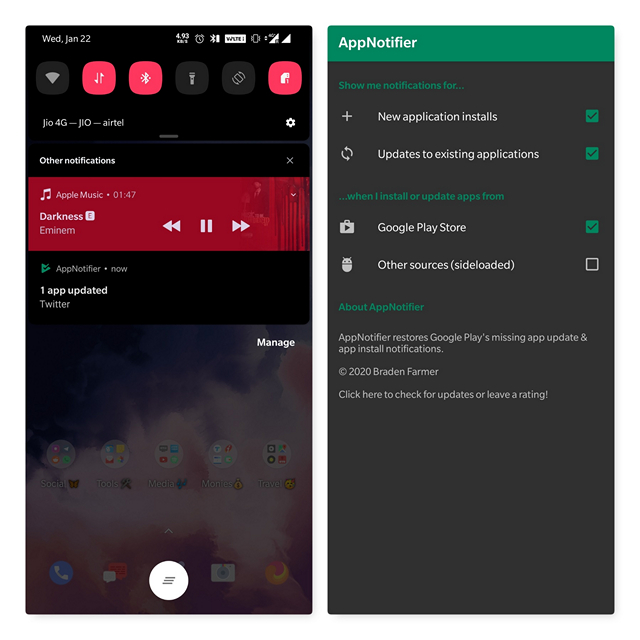 This App Brings Back Playstore App Update Notifications | Beebom