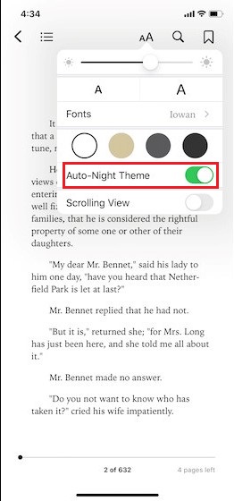 How to Enable Dark Mode in Apple Books on iPhone and Mac | Beebom