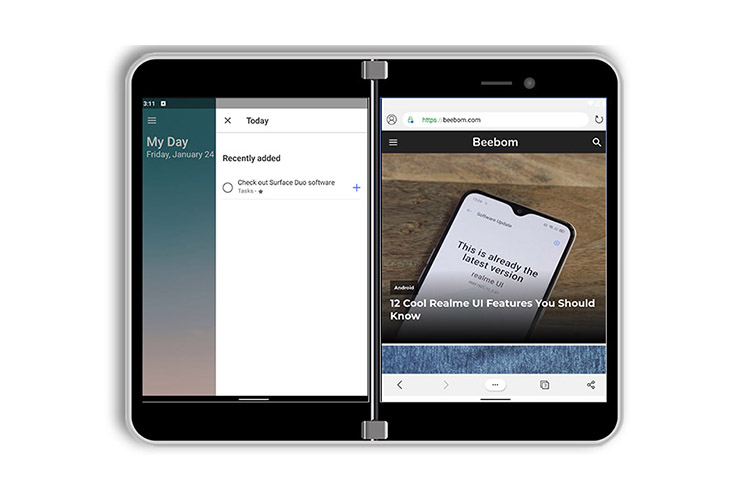 Microsoft's Dual-Screen Android Phone 'Surface Duo' Goes Official at ...