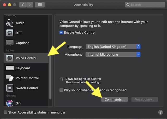 How to Create Custom Voice Control Commands in macOS | Beebom