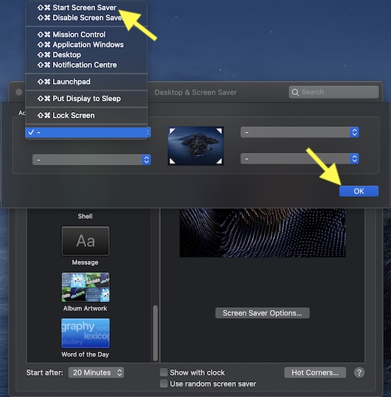 How to Create a Screen Saver Shortcut on Mac (2020) | Beebom