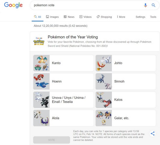 You Can Now Vote Your Favourite Pokemon | Beebom