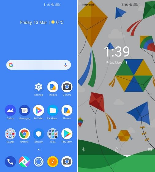 12 Best MIUI Themes to Make Xiaomi Device Look Like Stock Android | Beebom