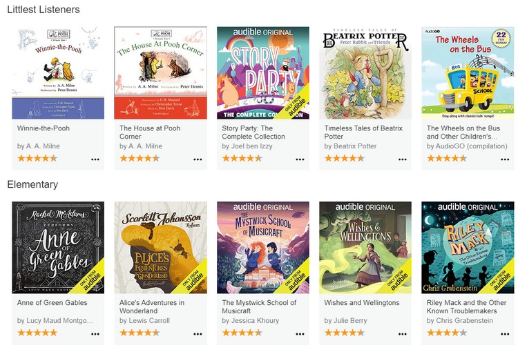 Audible Launches Audible Stories to Offer Free Audiobooks for Children ...
