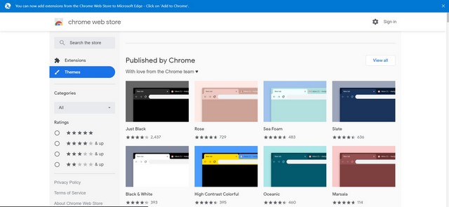 How to Enable Chrome Themes on Microsoft Edge | Beebom
