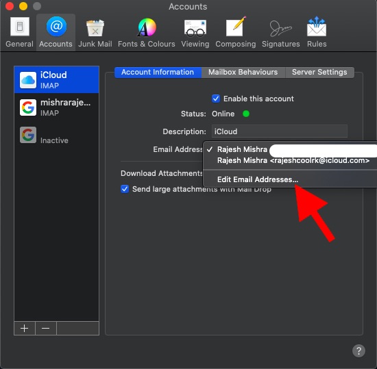 How to Use iCloud Email Address Aliases | Beebom