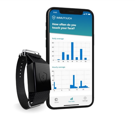 New Smart Band Aims to Stop You from Touching Your Face | Beebom