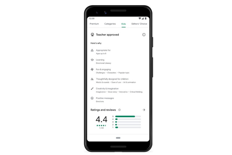 Google Adds Kids Tab with 'Teacher Approved' Apps on Google Play ...