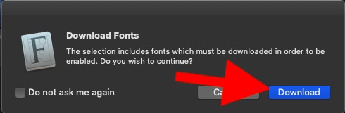 How to Access Newly Added Free Fonts in macOS Catalina | Beebom