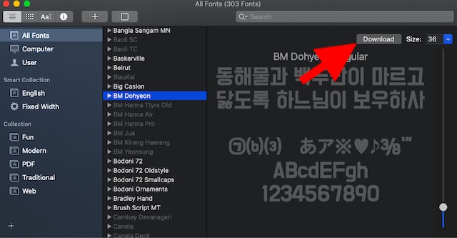 How to Access Newly Added Free Fonts in macOS Catalina | Beebom