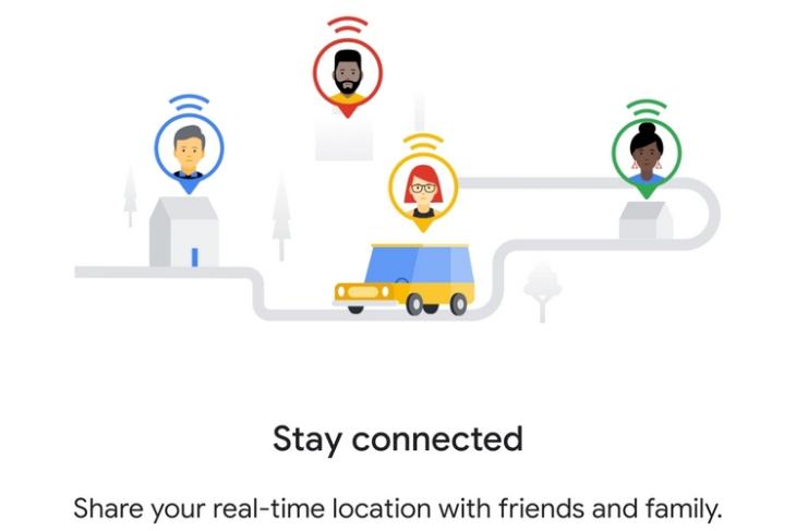 Google Maps Updates Interface of Location Sharing | Beebom