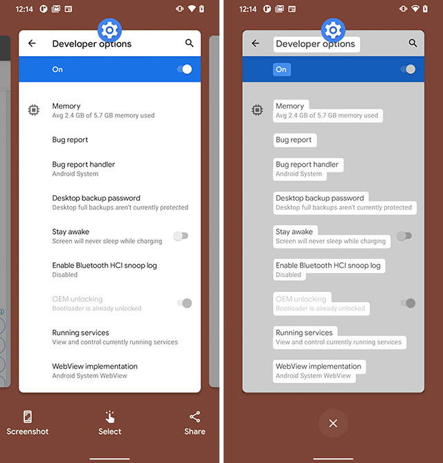 Android 11 DP4 Gets a New 'Select' Option in Recents Screen | Beebom