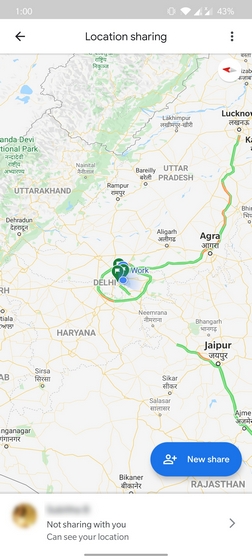 Google Maps Updates Interface of Location Sharing | Beebom